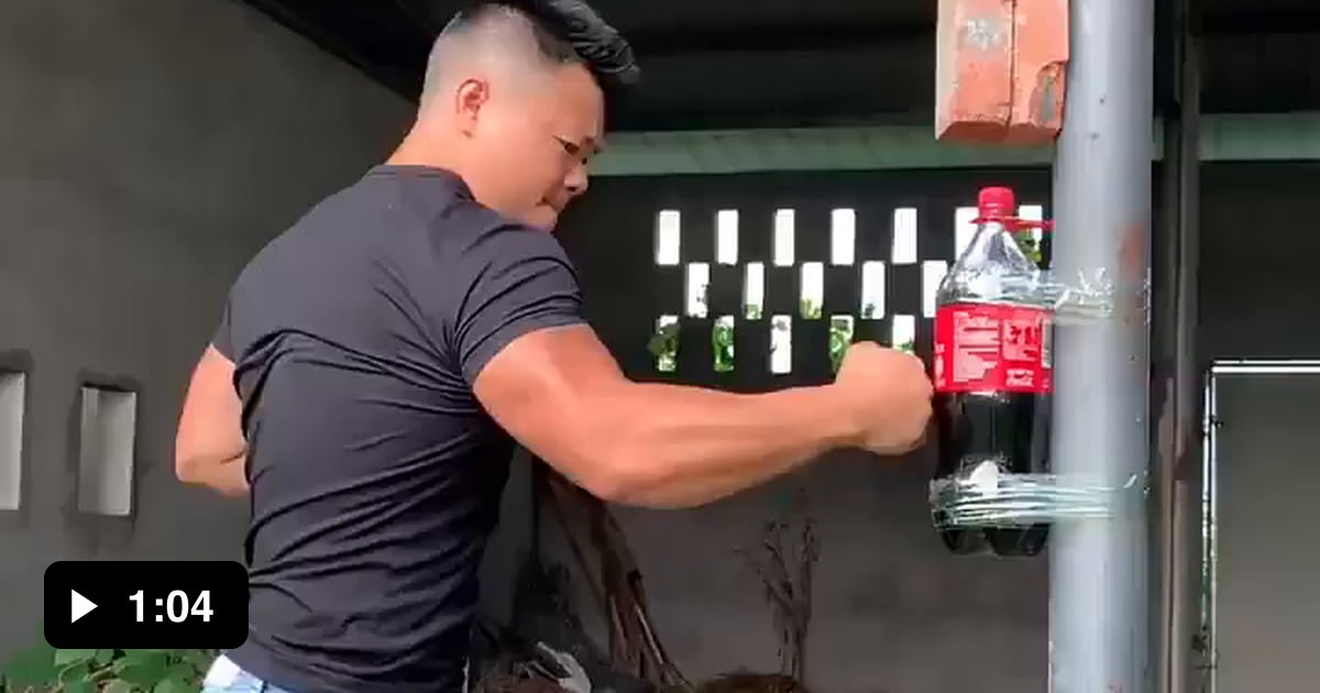 To kick a coke bottle - 9GAG