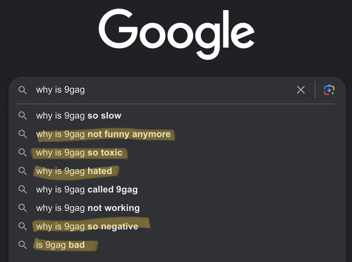 Google autocomplete is asking the real questions - 9GAG