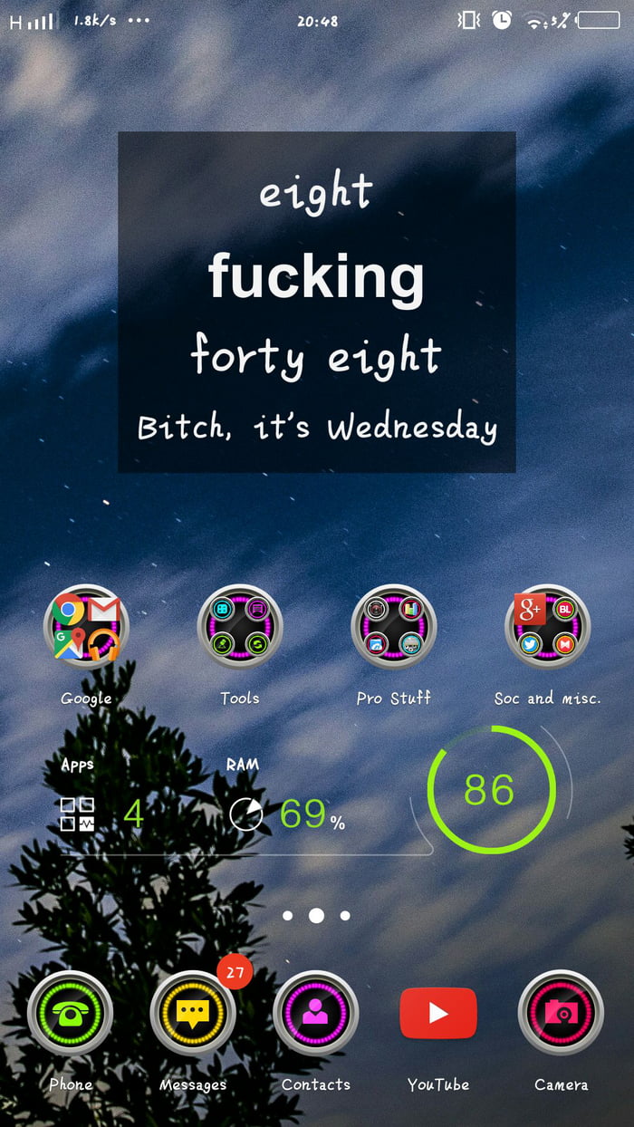 I love this swear clock widget! - 9GAG
