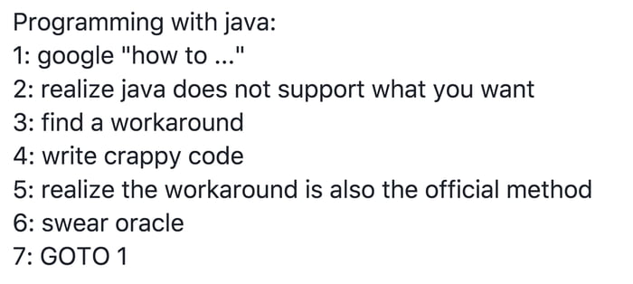 Programming with java - 9GAG