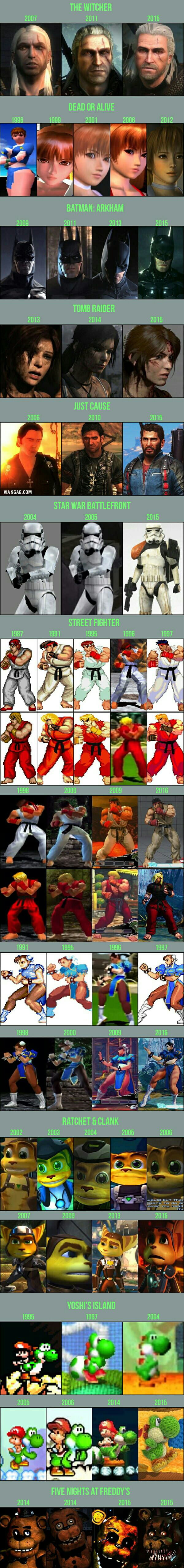 Evolution of games. - 9GAG