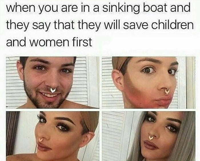 Give yourself that basic b*tch look fam - 9GAG