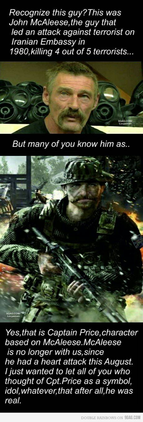 Captain Price IRL - 9GAG