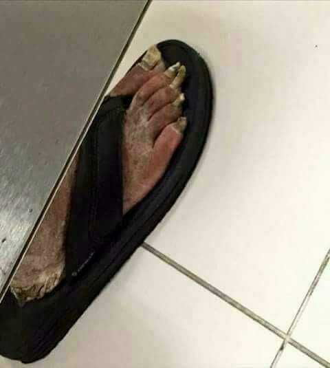 When you are taking a dump at a gas station's restroom and find out ...
