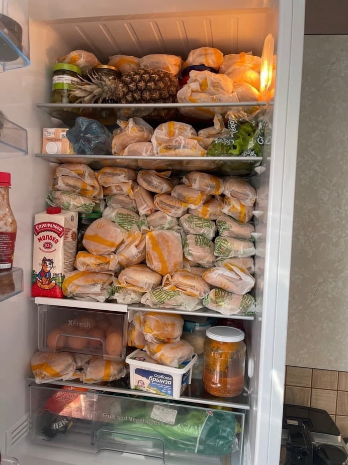 The Hoarder Pounder’s Fridge - 9GAG