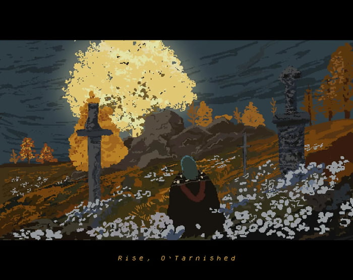 Elden Ring - Pixel Art - 9GAG