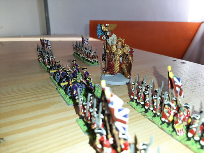 Kitten leading local pdf troops (my first 40k model) - 9GAG