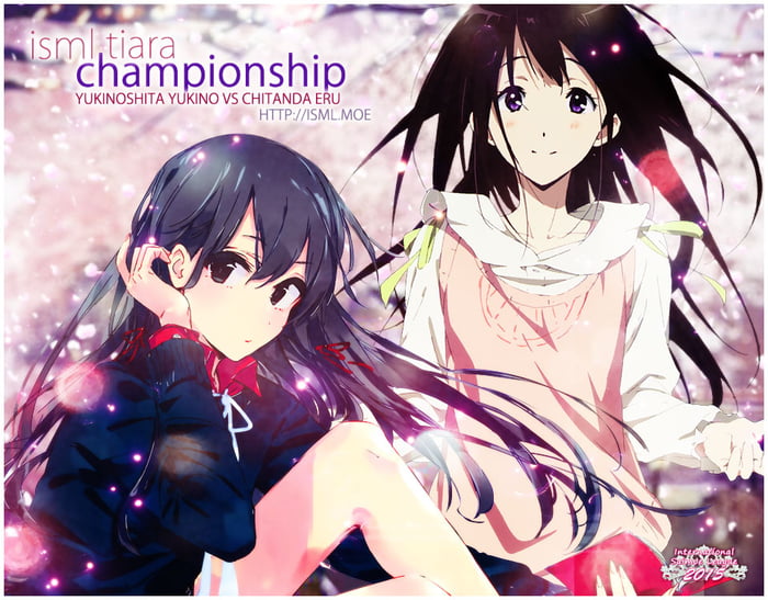 Yukinoshita Yukino, Chitanda Eru - 9GAG