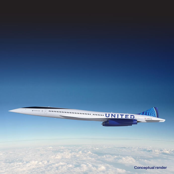 United Airlines will be flying the all-new Boom Supersonic, with ...