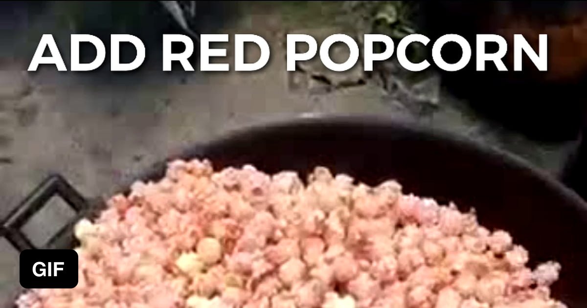 DIY Popcorn flavored melon - 9GAG