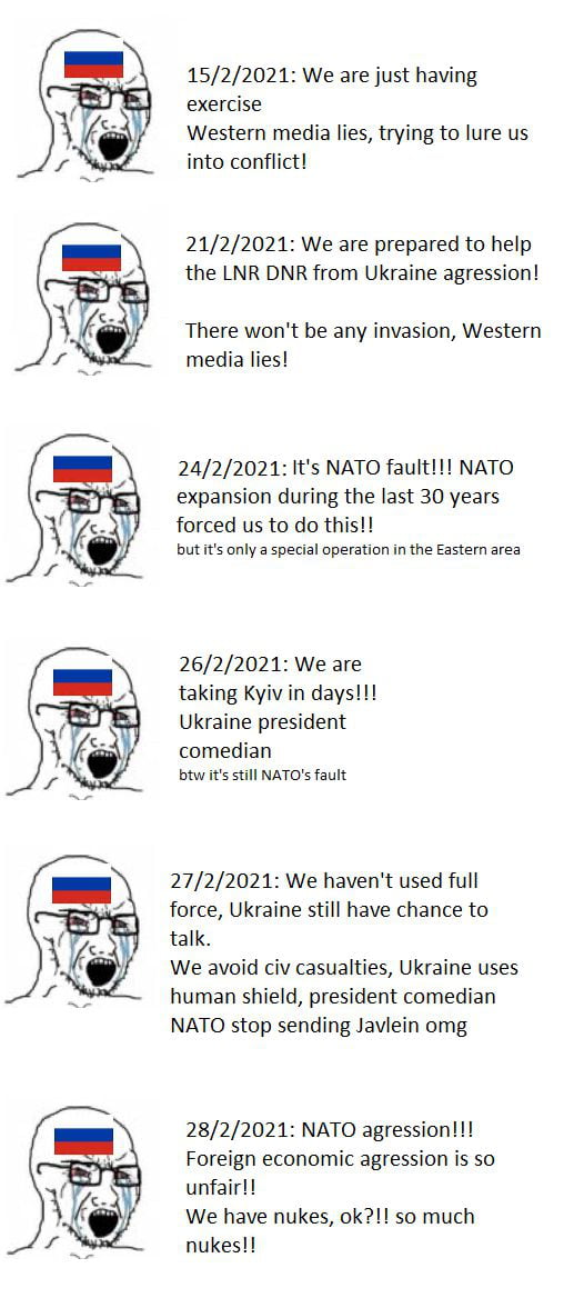 Some Russian Bots going to comment something about Nato / USA just ...