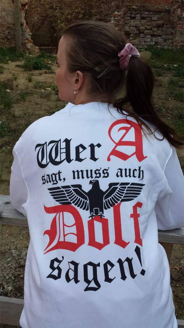 If you say "A" you must say "DOLF" as well. - 9GAG