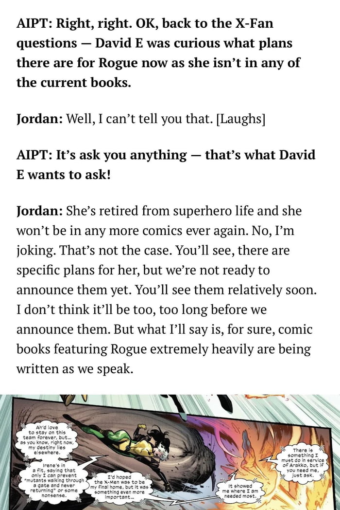 Ok rogue fans y’all can relax a little bit now lol - 9GAG