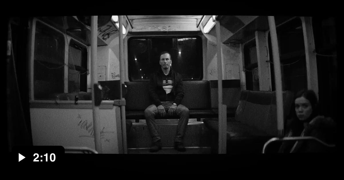 Nobody bus fight scene, but it's black and white silent film - 9GAG