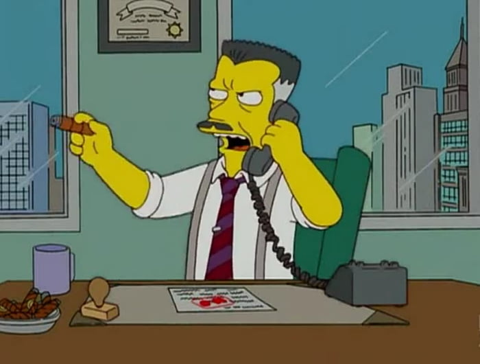 Everyone's favorite journalist on the Simpsons - 9GAG