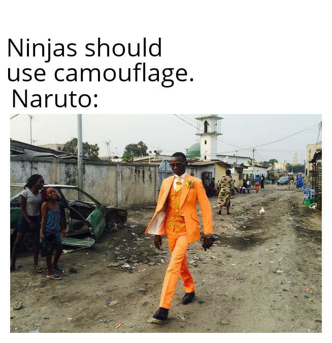 Literally orange dude - 9GAG