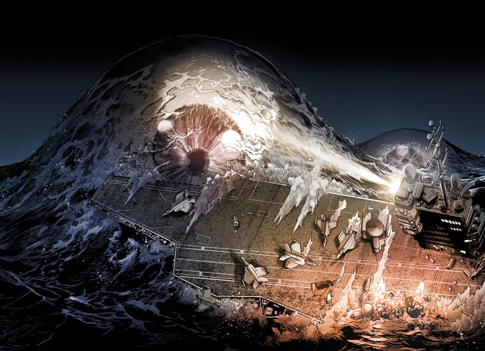 Evil Natural Water rise from the latest manga chapter, colored by me ...