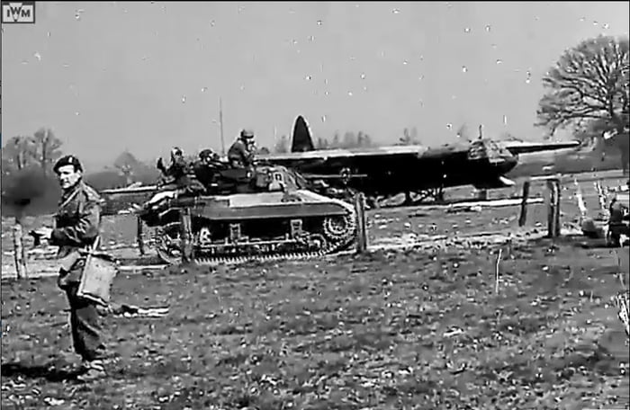 And that there is a M22 Locust light tank deployed during airborne ...