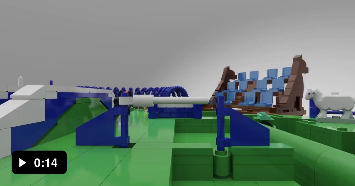 LEGO Agility park, from a dog's point of view :) LEGO Ideas - 9GAG