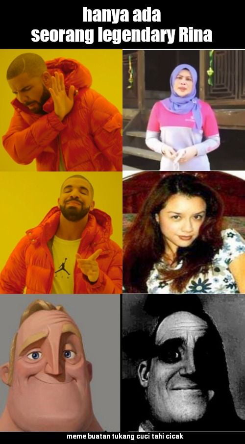 Banyak betul post Rina Harun sampai aku teringat kat legendary Baby ...