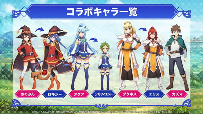 Yeah... I can imagine Roxy with Megumin outfit [mushoku tensei mobile ...