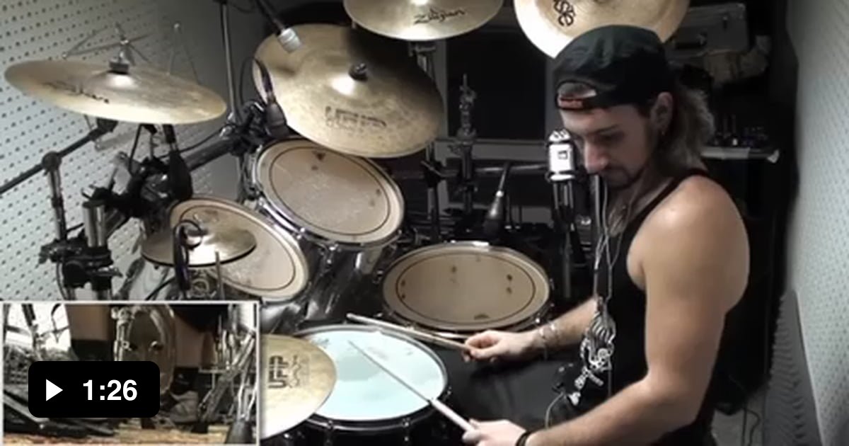 He went first covered his favorite band and put on youtube, after some ...