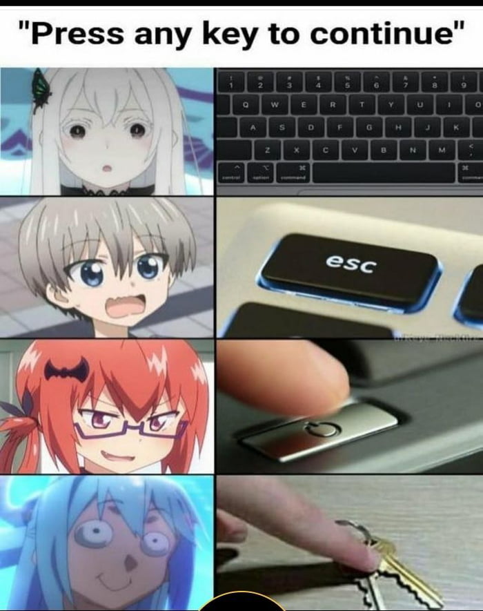 Press any key - 9GAG