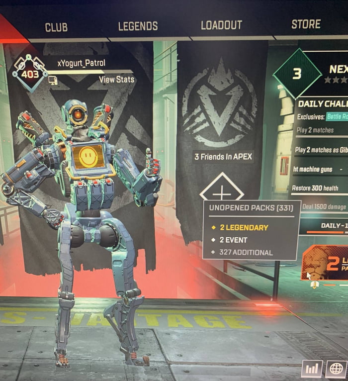 What level 400 and never opening a pack looks like - 9GAG