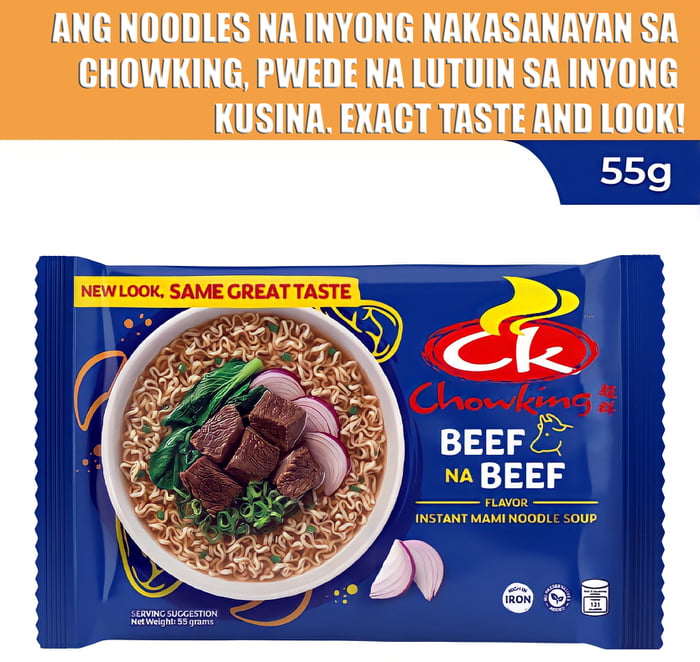 Bakit kulot na ang noodles sa chowking? - 9GAG