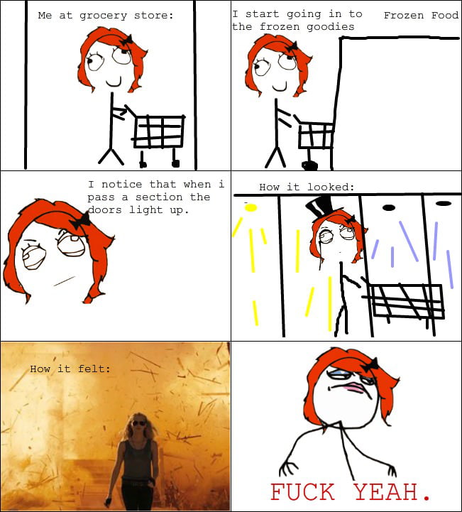 Frozen Food Section Epicness - 9GAG
