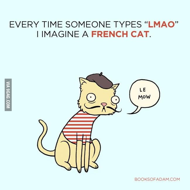 Le meow - 9GAG