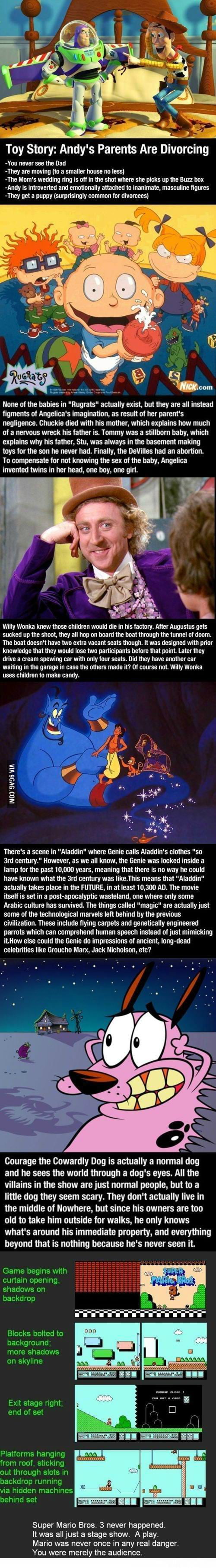 You will never see cartoons the same way again - 9GAG
