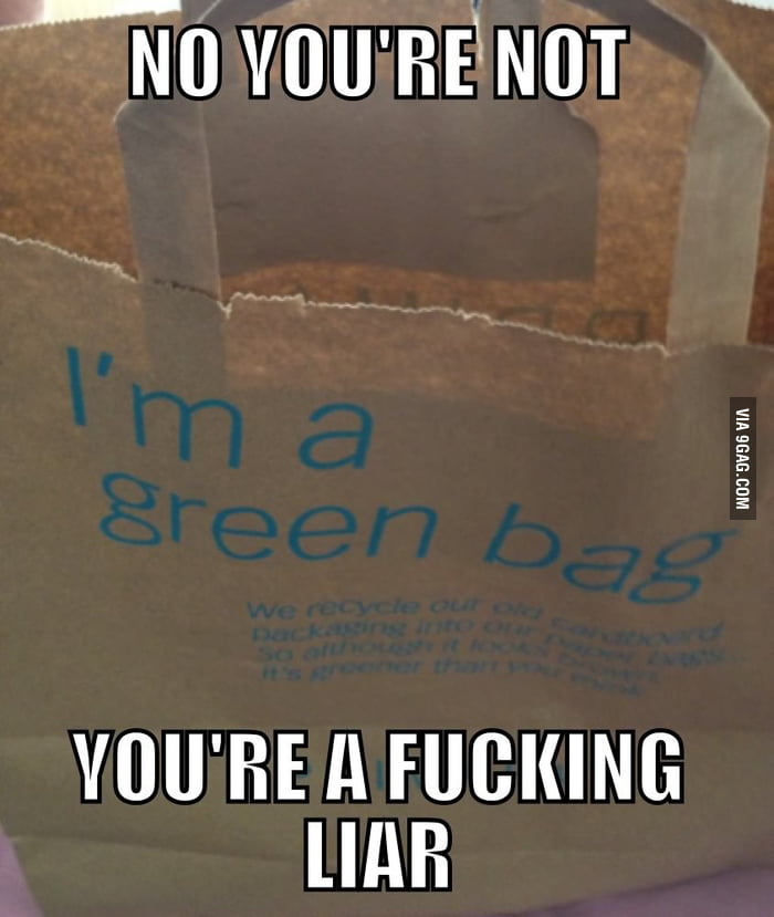 Scumbag bag. - 9GAG