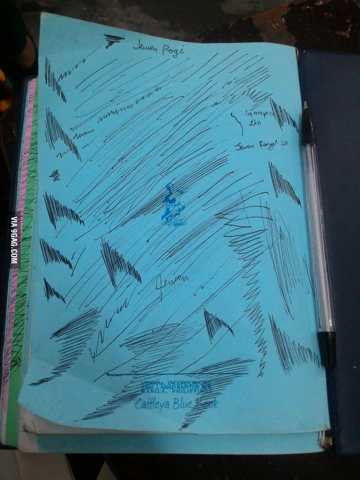 Last page of the notebook by every student - 9GAG