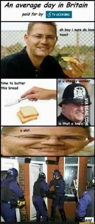I sure do love toast! - 9GAG
