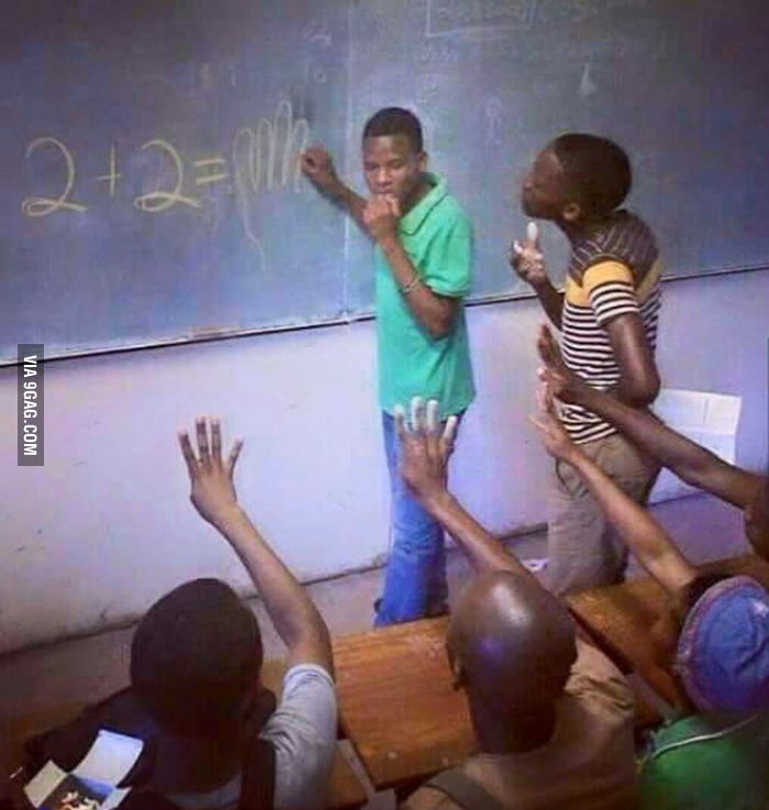 Math, not even once. - 9GAG