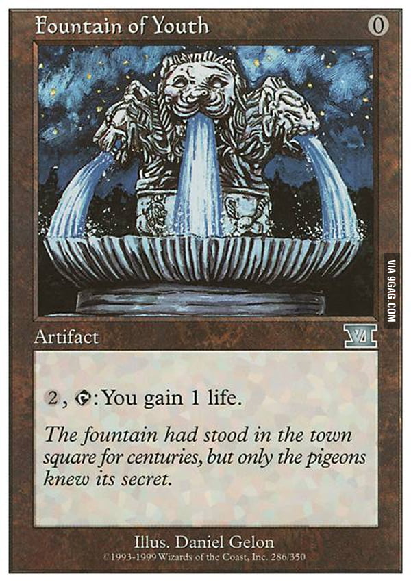 My all time favorite flavor text on a Magic: The Gathering card - 9GAG