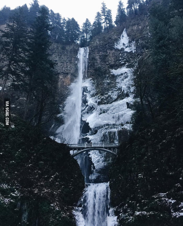 Winter in Portland ️ - 9GAG