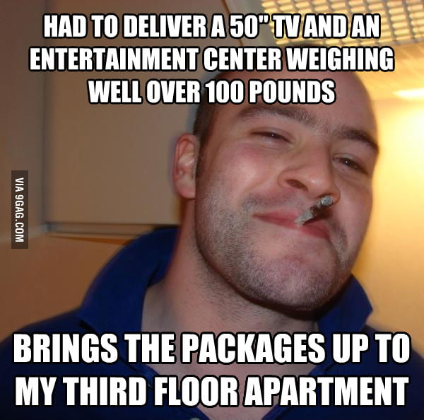 Good Guy UPS Driver - 9GAG