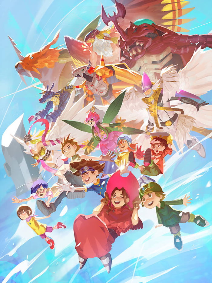 Digimon Adventure (DeviantArt) - 9GAG