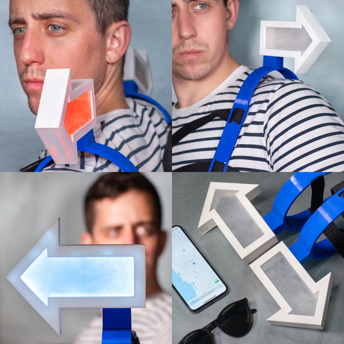 I like to design fake products for fun. This is the WhichWay, turn ...