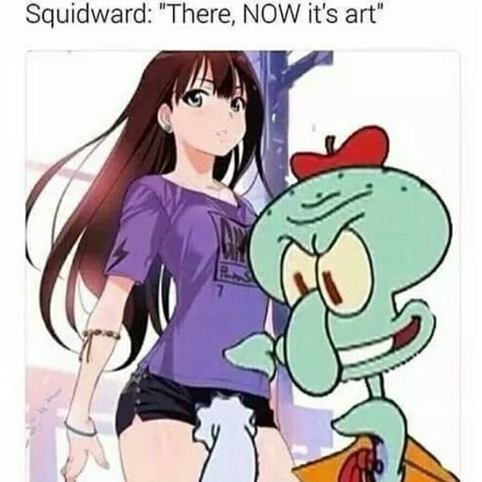 Sooo Squidward into futa thingy? - 9GAG