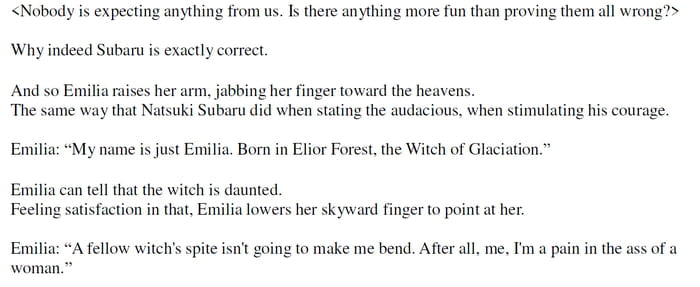 Things to look forward in Re:Zero Season 2 #2: Emilia doing a "Subaru ...
