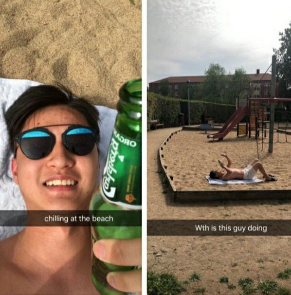 I dont know rick, it looks fake to me - 9GAG