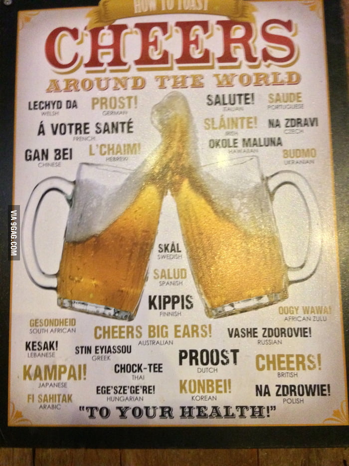 Sometimes a beer solves everything. Cheers.. - 9GAG