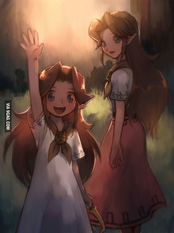 My favourite 2 redheads in Zelda-Games - 9GAG