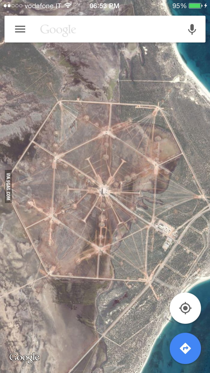 HAARP base, Exmouth, Australia. I think I'm going to see a surveillance ...