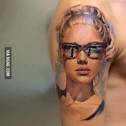 Super clean tattoo. - 9GAG