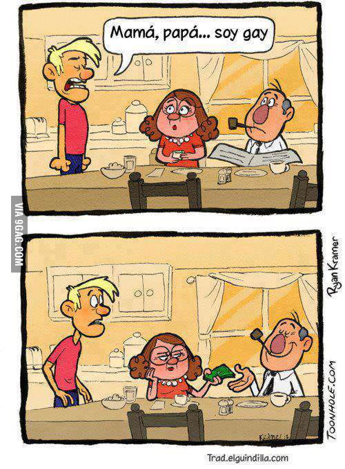Mom, Dad... I'm gay - 9GAG