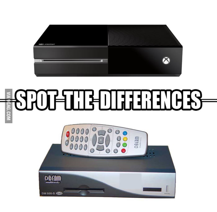 Spot the difference - 9GAG